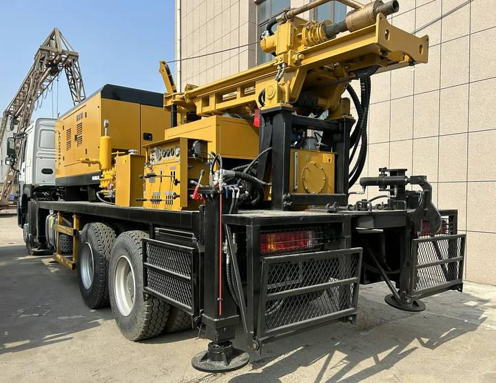 HS300 Water Well Drill Rig Car Drilling Rig Borehole Truck Water Well ...