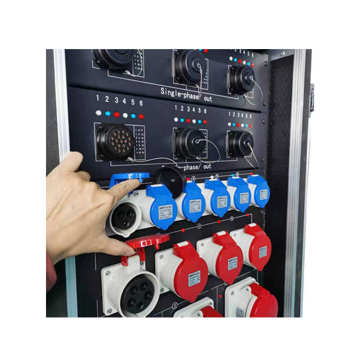 Socapex Portable 3 Phase Power Distribution Equipment 125amp Connectors ...