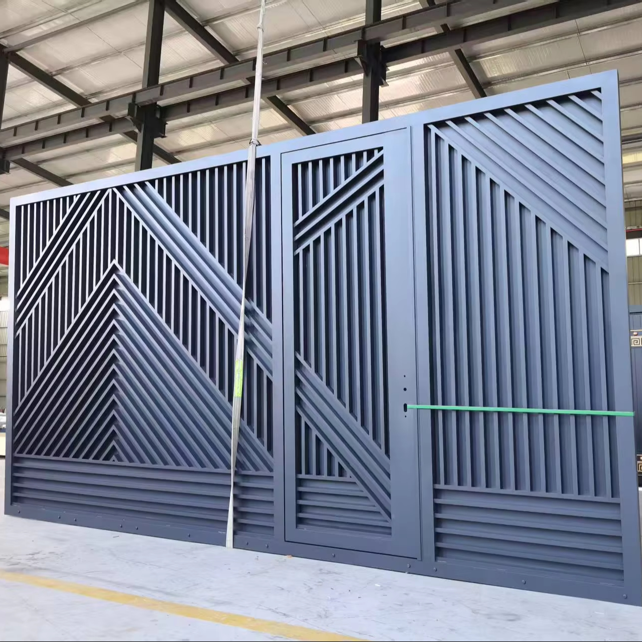 Simple Iron Gate Design - Modern & Custom Aluminum Gates