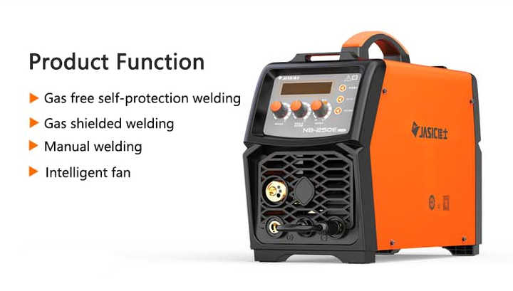 Jasic NB-250E MIG/NB 250E No Gas Wire Feeder Inverter Welding Machine
