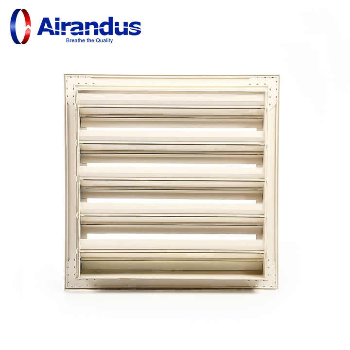 Customized Weatherproof Louvers for HVAC Ventilation