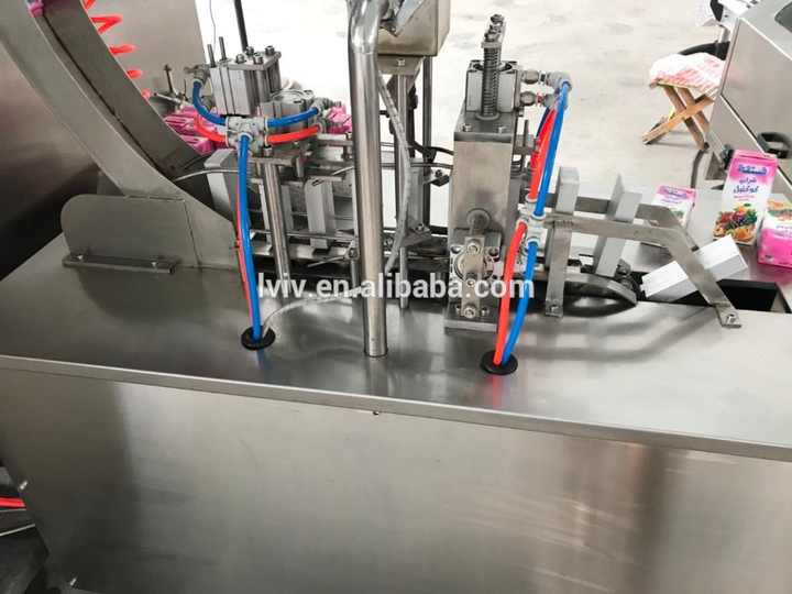 Aseptic Carton Box UHT Milk Filling Machine Uht Milk Production Line ...