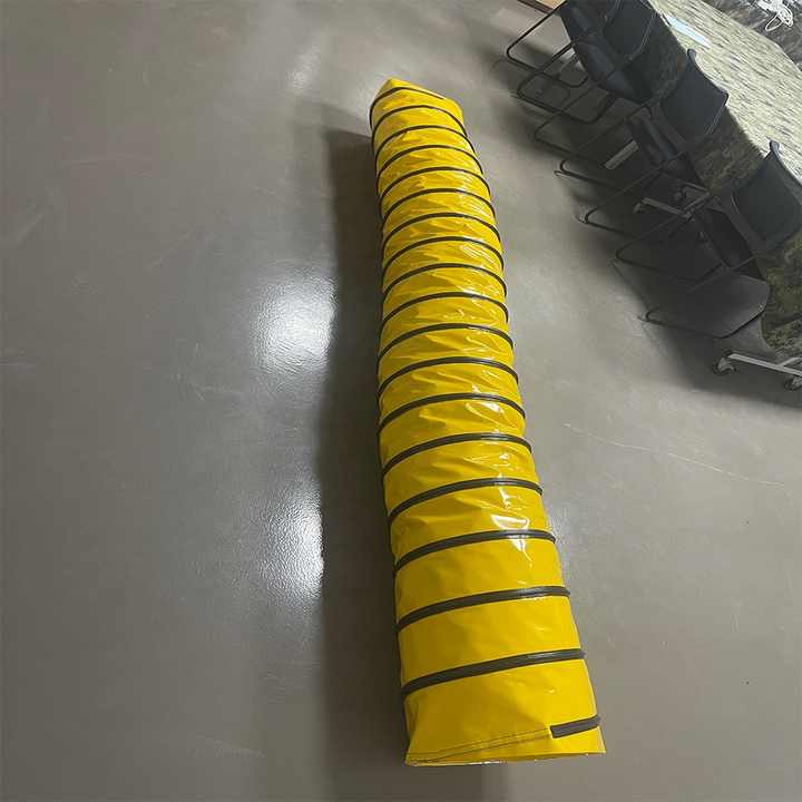 PVC Flexible Air Duct Aircraft Grade Industrial Ventilation High ...