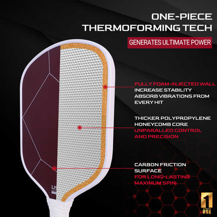 Reanox 2024 Thermoformed Pickleball Paddle - USAPA COMPLIANT