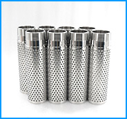 2.3-4 custom metal SS stainless steel perforated filter element (filter ...