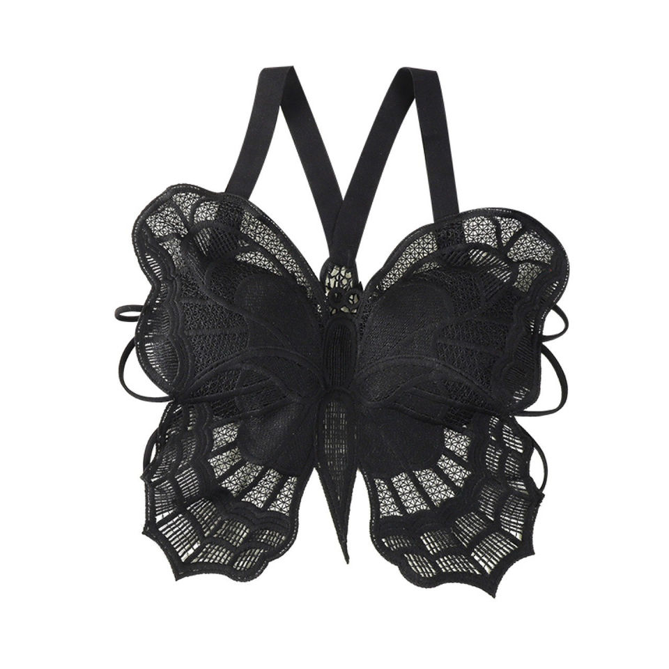 #S401 Factory Custom Sexy Butterfly Lace Beautiful Back Bra Hollow Out ...