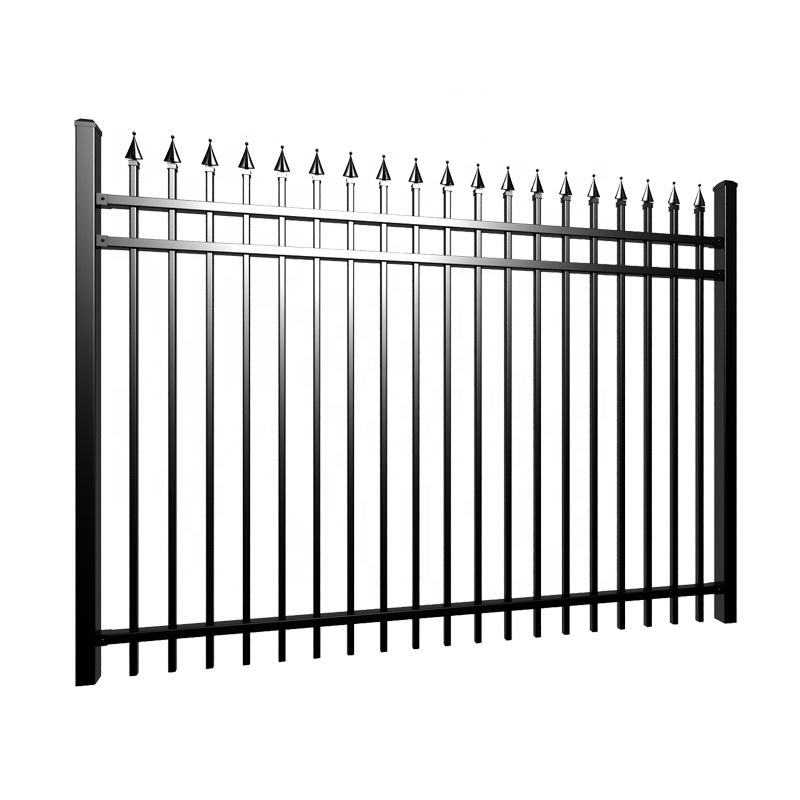 High Quality Powder Coated Metal Safety Fencing Panels Easily Assembled ...