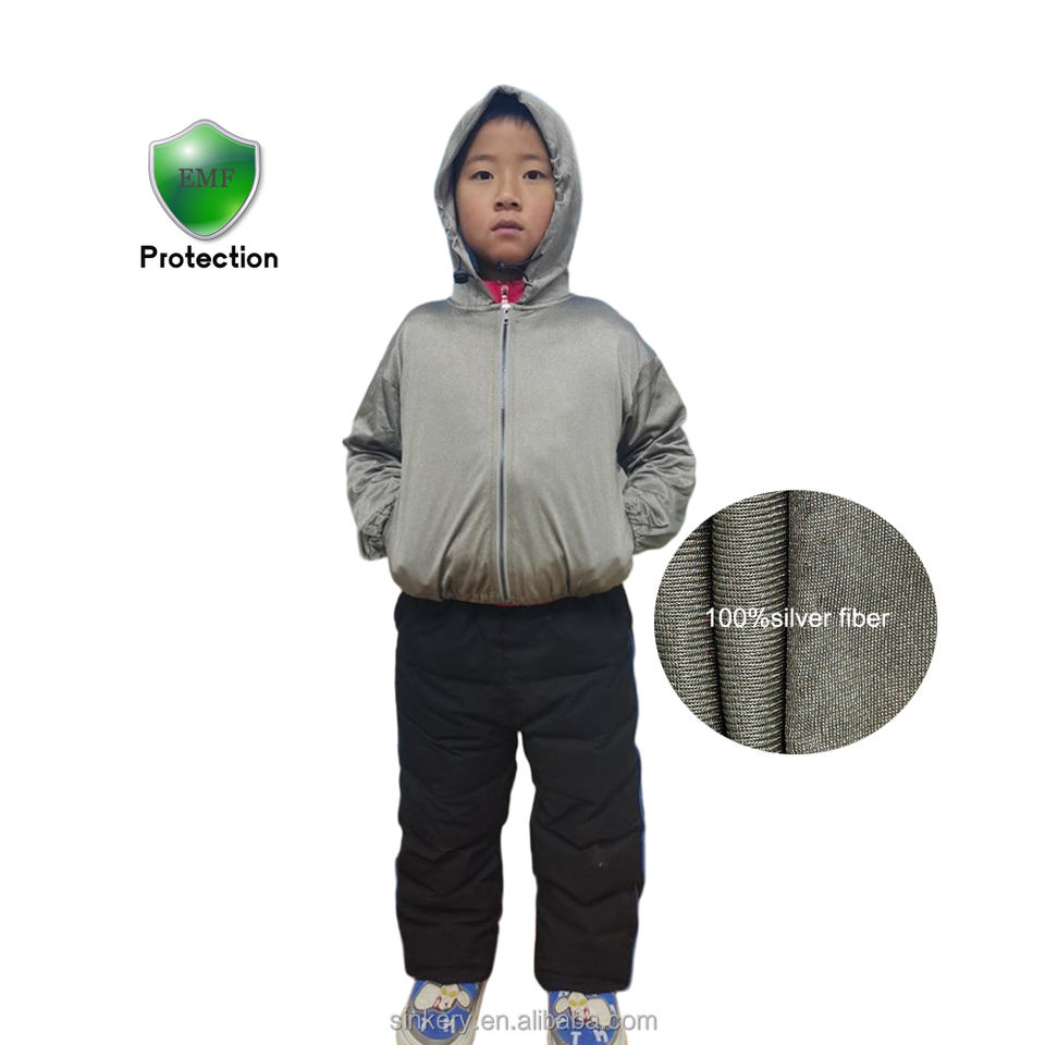 Faraday Clothing EMF Protection Anti-Radiation Pure Silver Fiber ...