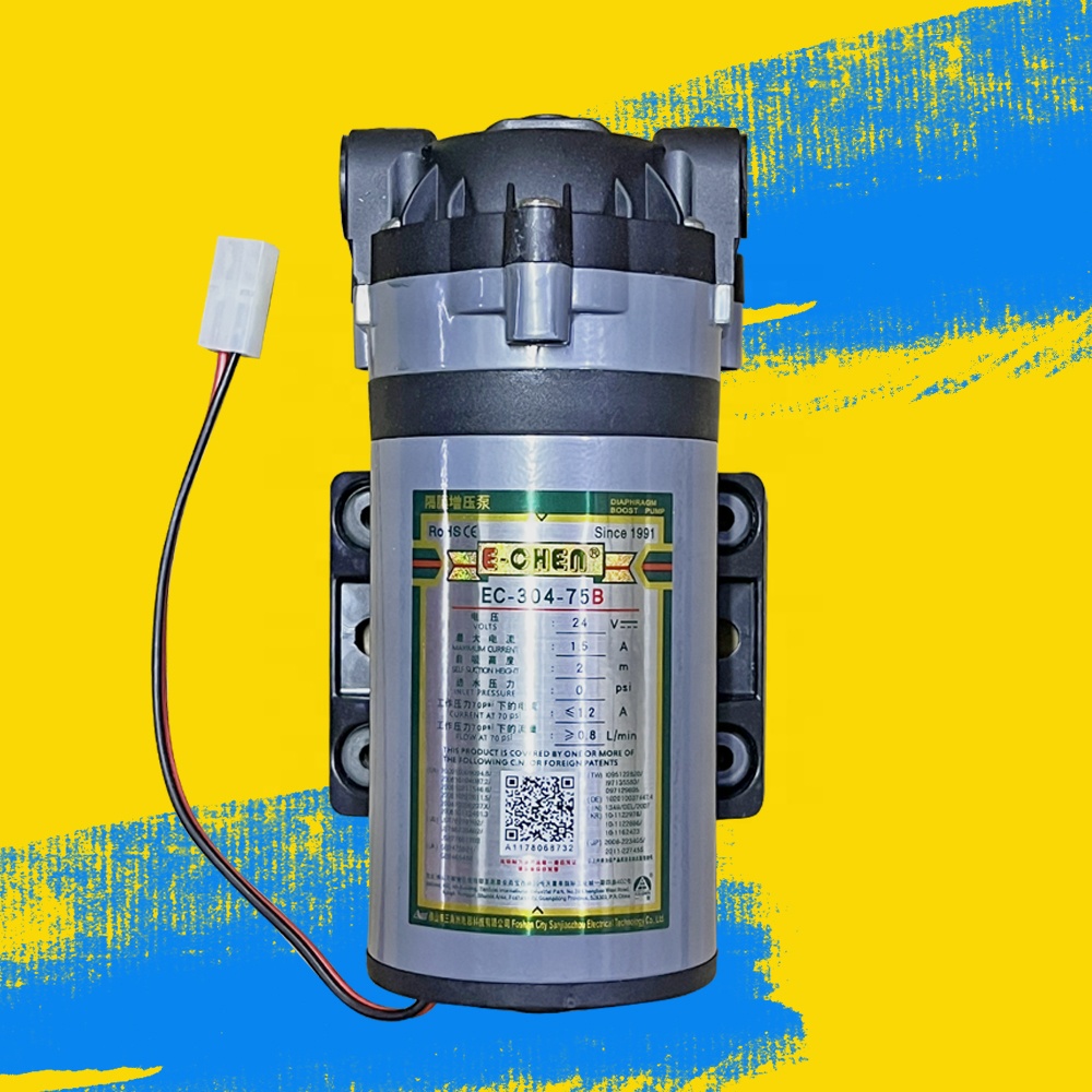 Pompa Booster Filter Air RO 24VDC - Efisien & Andal