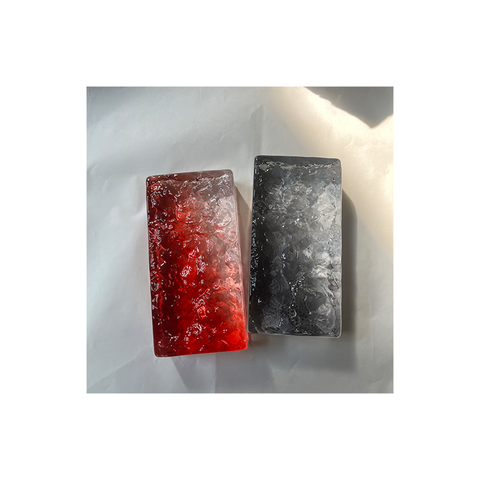 Gradient Crystal Glass Brick Ice Crystal Textured Building Glass Bricks ...