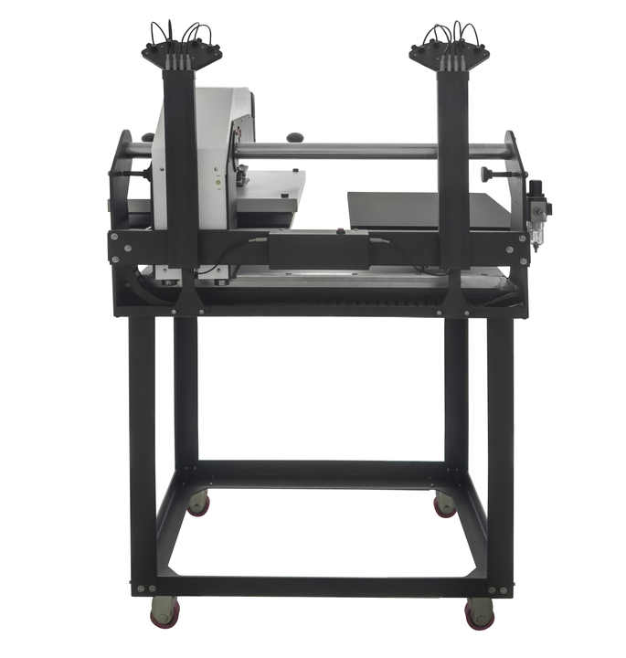 Double Station Pneumatic Heat Press Machine Double Flat Heat Press ...