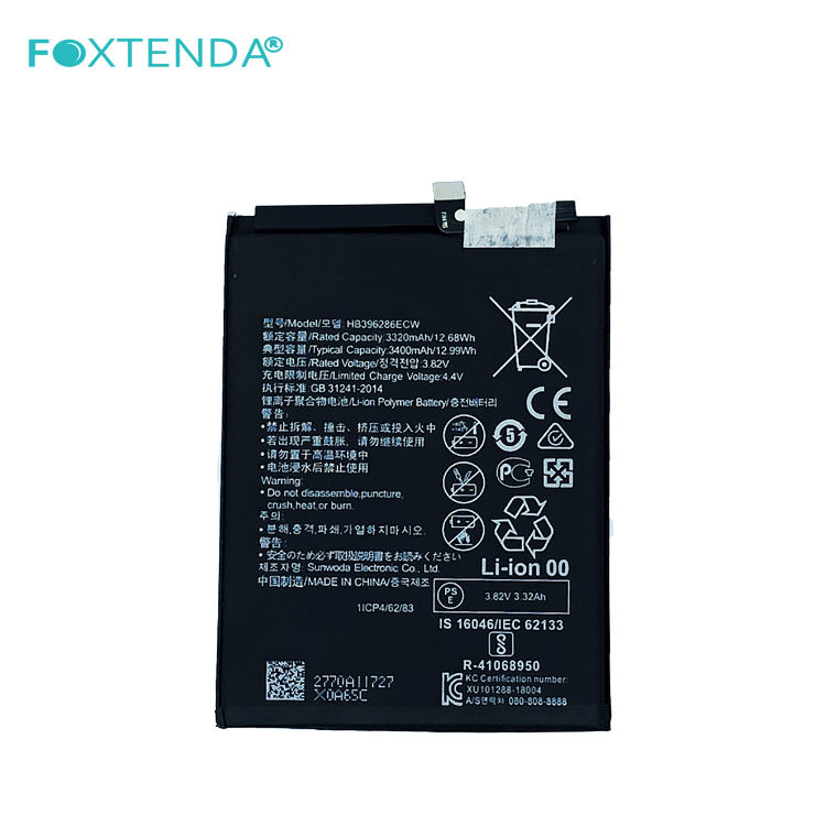 Mobile Phone Li-ion Polymer Battery Original Customized HB396286ECW ...