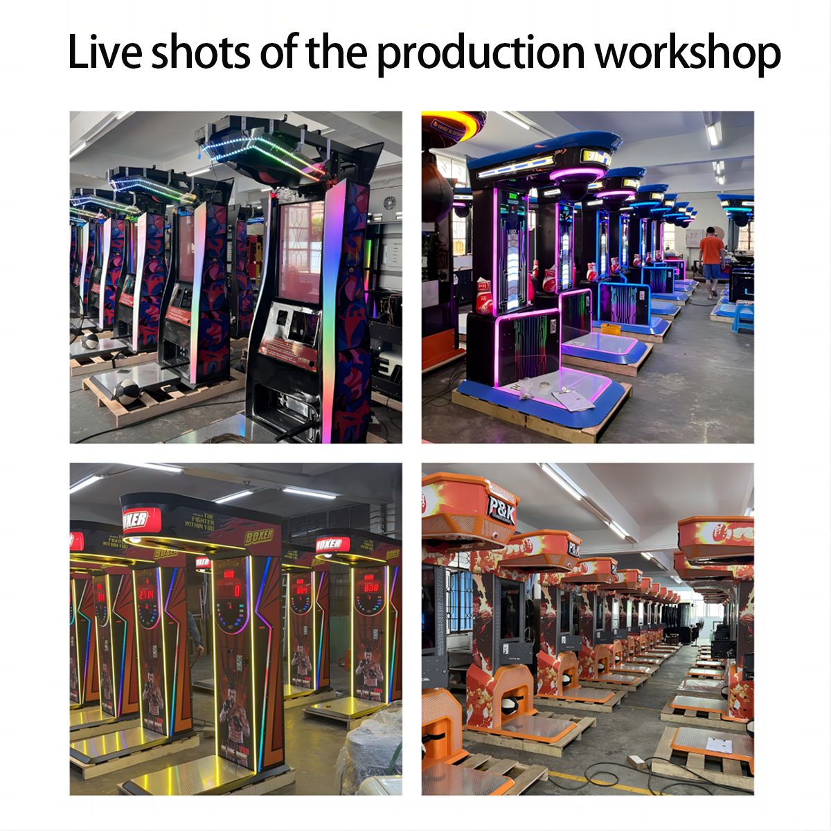 Boxing Punch Machines - Ultimate Big Punch Game Arcade