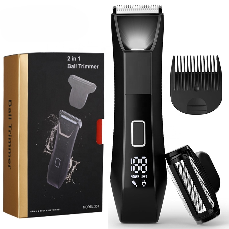 351 Ceramic Blades Painless Face Shaver Bikini Mens Body Ball Trimmer ...