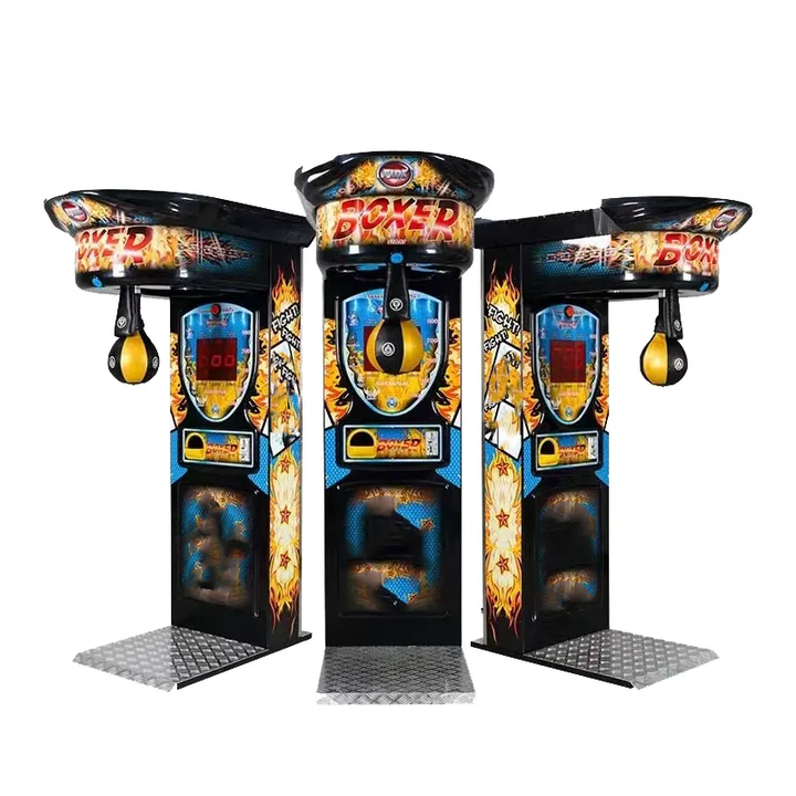 Banana Land Coin-Operated Punch Boxing Game Machine 1-Year Warranty ...