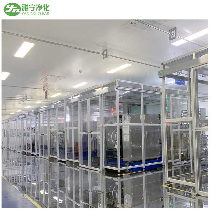 Laboratory Clean Room ISO GMP Modular Dust Free Clean Room Modular PVC ...