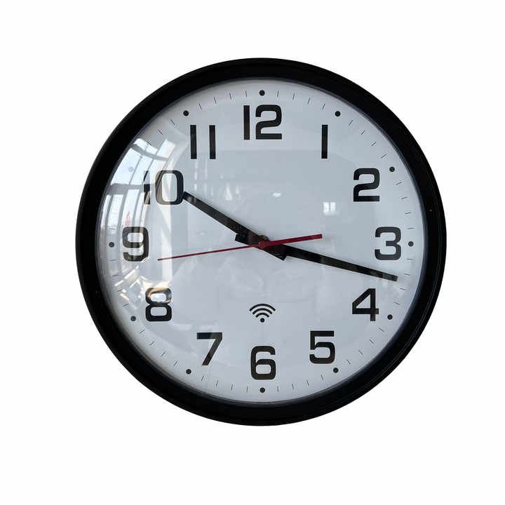 Synchronized Analog Wifi Clocks with Silent Second Hand