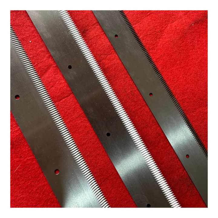 Plastic Bag Cutting Machine with Tooth Serrated Knife