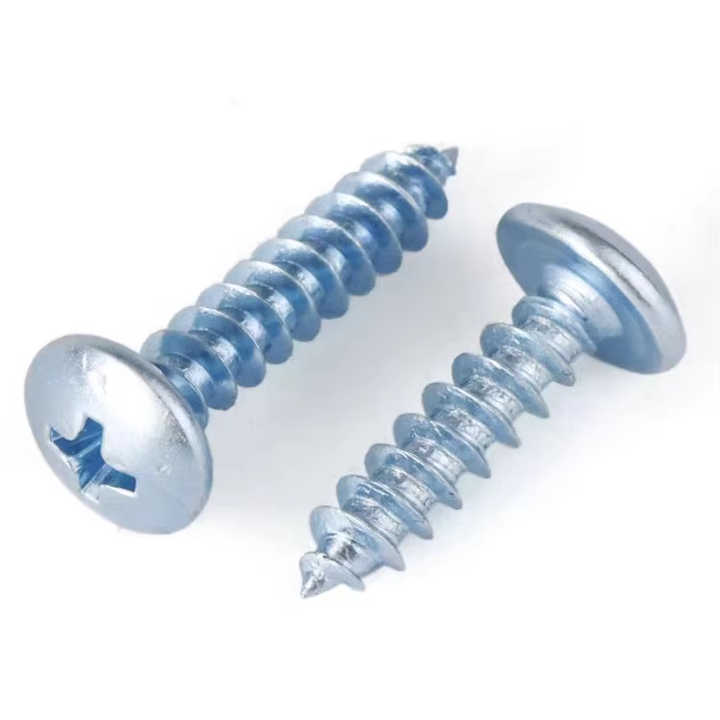 M3M4 Round Head Self Tapping Screw DIN7049 Cross groove Pan Head Screw ...