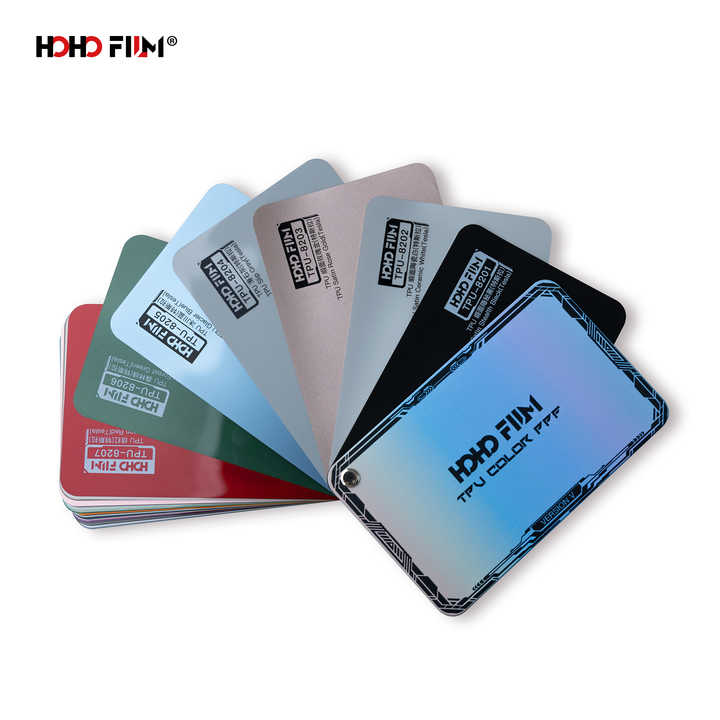 HOHOFILM Colored TPU PPF Color Swatches 8 YEARS Warranty Self Healing ...