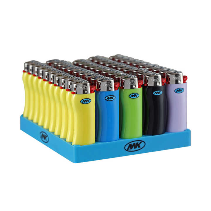 MK Wholesale Cigarette Flint Lighters - Camping Display Box