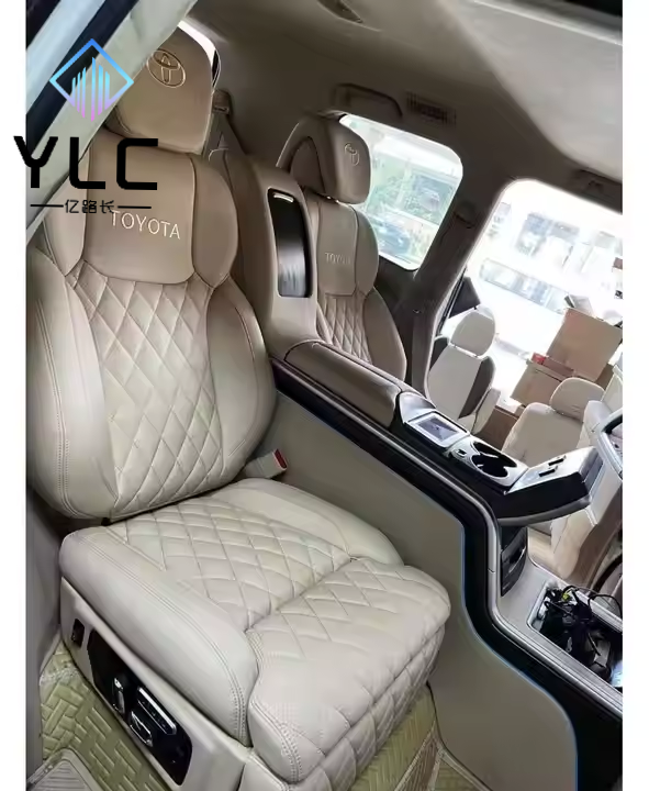 YLC Luxury VIP Interior Accessories Universal Aero Seat Back Massager with Heating for Van 7 Car ...