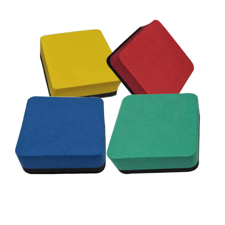 wholesale EVA mini custom square whiteboard eraser cleaner eraser for ...