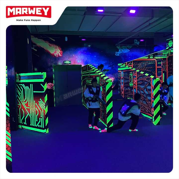 Challenging Experience Multiplayer Commercial Professional Laser Tag ...