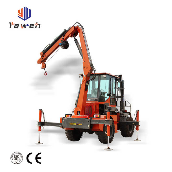 4 Wheel Automatically Hydraulic Drive Front Wheel Loader Electric ...
