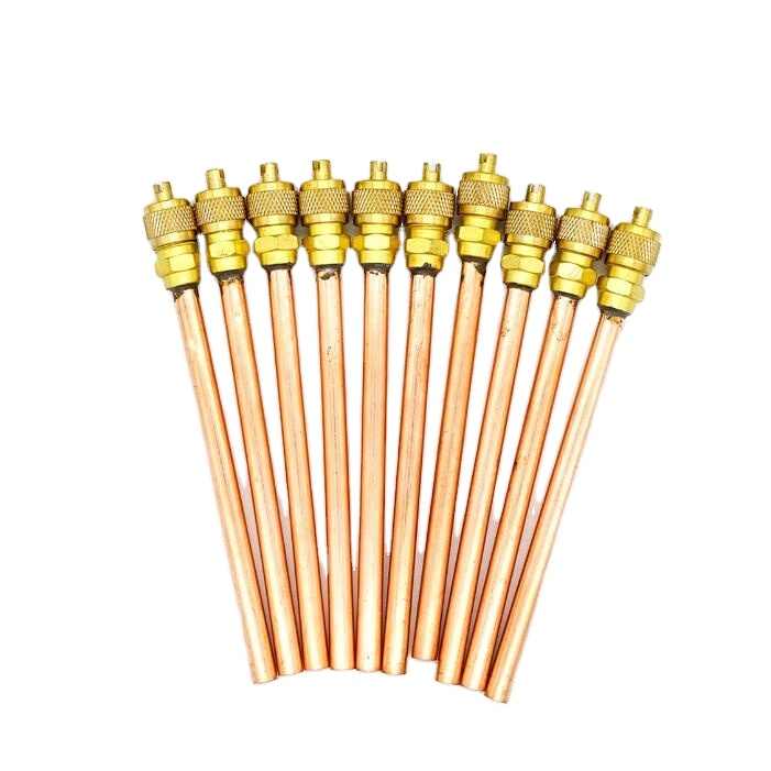 Air Conditioner Spare Parts Charging Pin Valve Refrigerator Copper ...