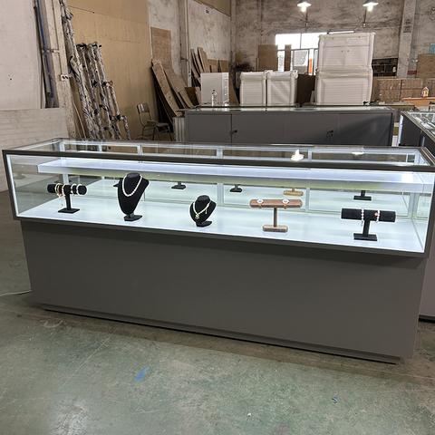 Laptop Retail Display Table - Customizable & Stylish