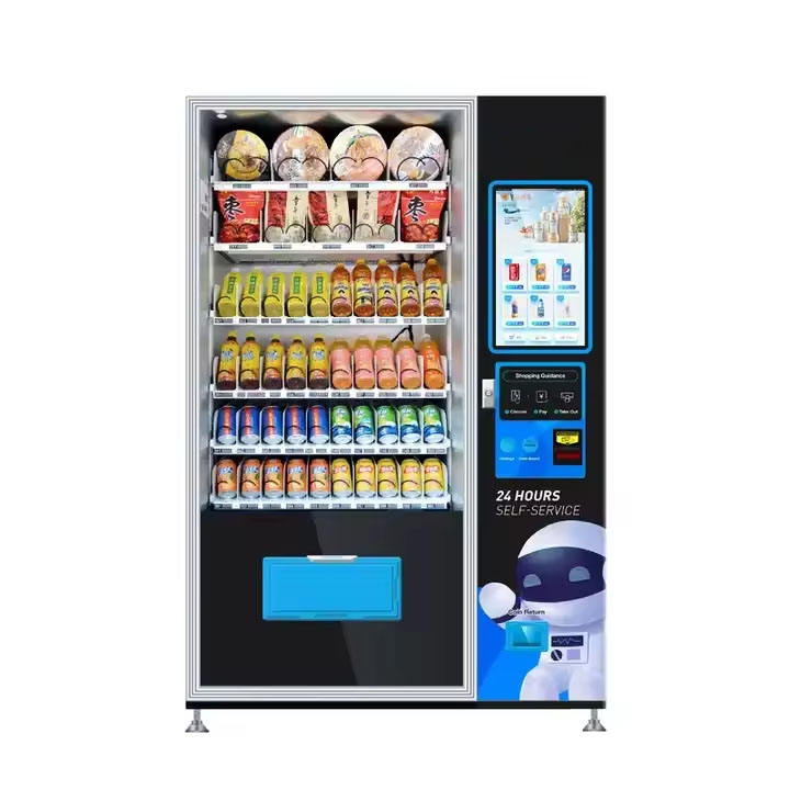 24-hour Unmanned Vending Machine for Beverages, Snacks, and Alcohol ...