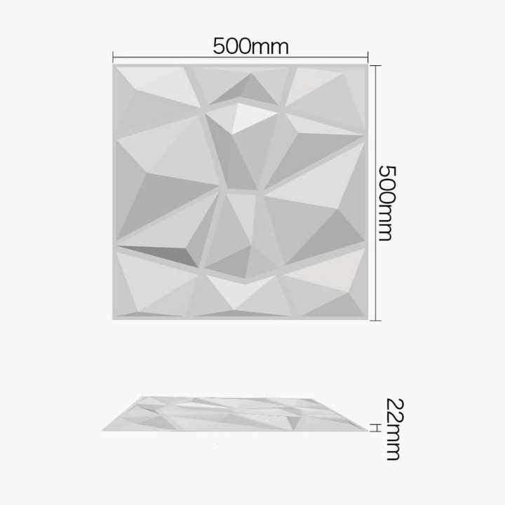 Luxury Living Room Wall Panels - 3D PVC High-End Wallpaper