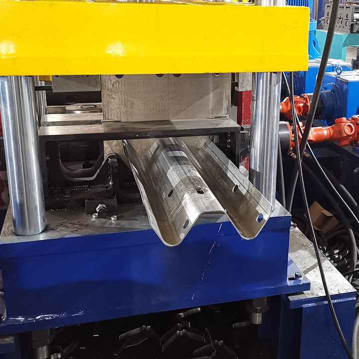 Highway Guardrail Protect Panel Roll Forming Machine/guard Rail ...