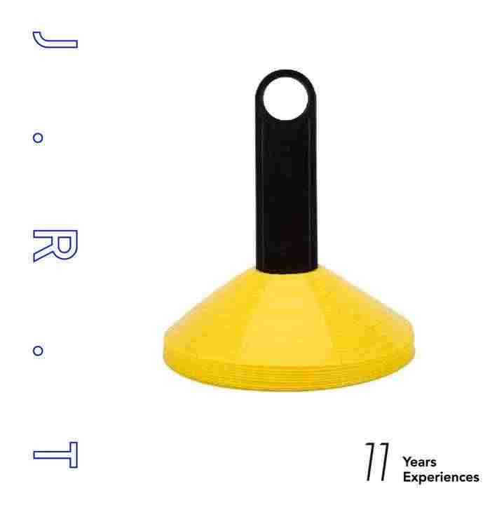 High Quality Wholesale Speed Training Agility Cones PE Plastic Obstacle ...