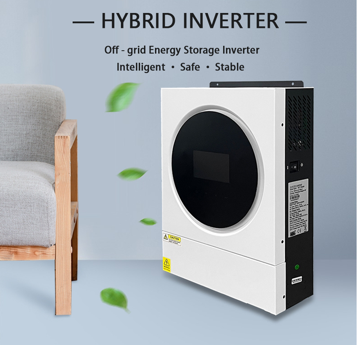 5KW Hybrid Off Grid Solar Inverter Energy Storage System Pure Sine Wave ...