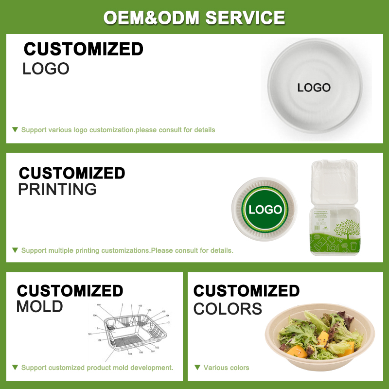 Eco Friendly Bamboo Bowl Disposable - Compostable & Durable