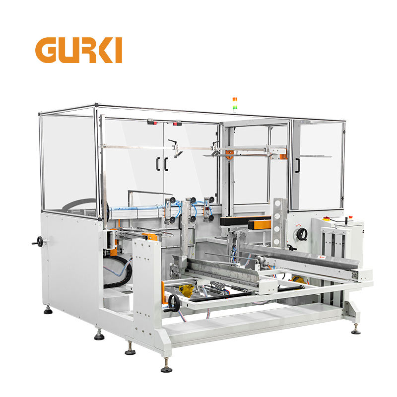 GURKI Electric Big Cardboard Box Adhesive Tape Carton Automatic Forming ...