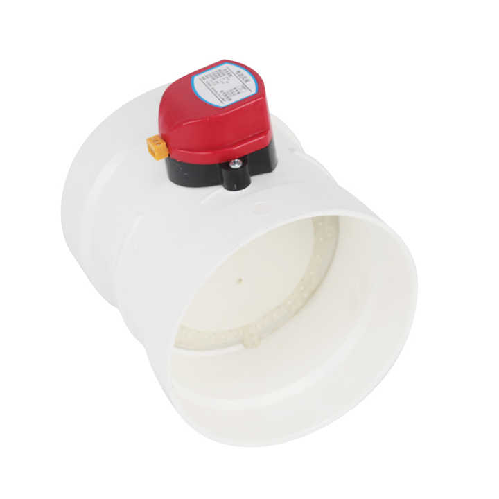 HVAC Plastic Volume Control Electric Motorized Duct Vent Air Volume ...