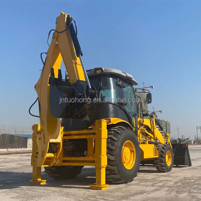 TOHO neue 4 Rad schleppbare 8 Tonnen kleine Mini Bagger Lader Mini ...