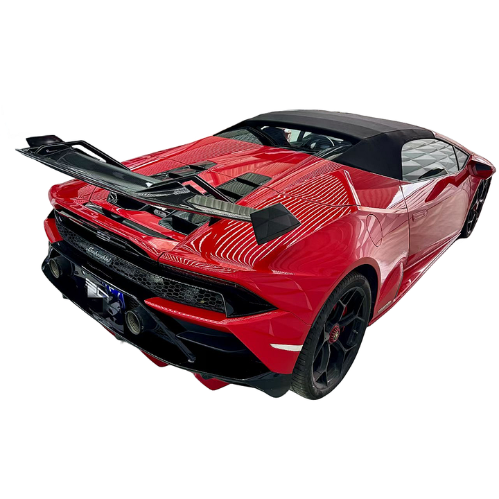 Dry Carbon Rear Spoiler for Lambo Huracan EVO Upgrade to STO Style Body ...