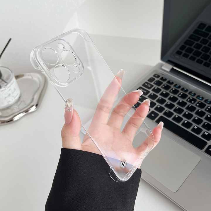 High Quality Ultra-Thin Clear Simples PC Hard Shell Phone Case for ...