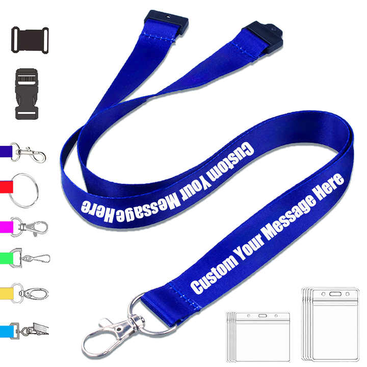 Custom Lanyards Wholesale - Polyester & Nylon Printed Lanyards for ID ...
