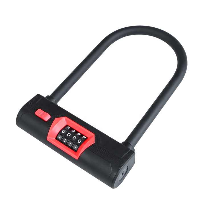 TONYON Password U Shaped Combination Bike Gate Lock - Secure & Durable