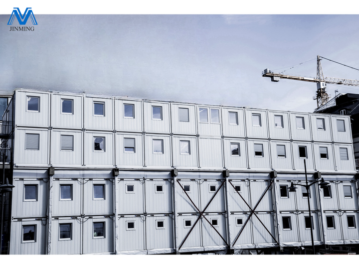 Portable Two Story Prefab House 20ft 40ft Detachable Container House ...