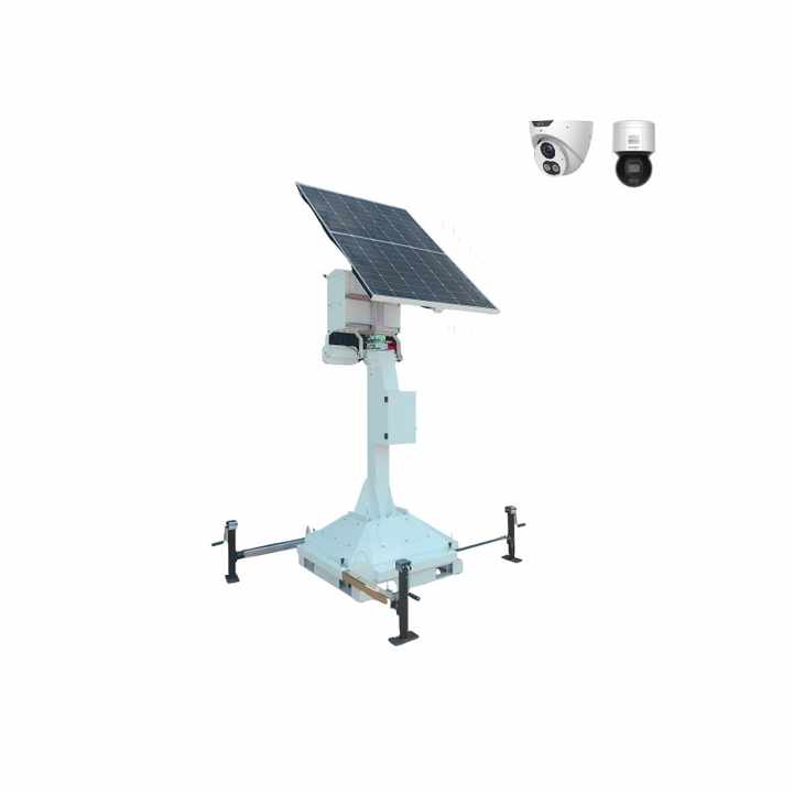 Solar-Powered Wireless Mobile Surveillance Tower System for Outdoor ...