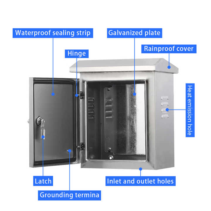 JXF-BXG304 Custom Control Outdoor Power Distribution Box Stainless ...