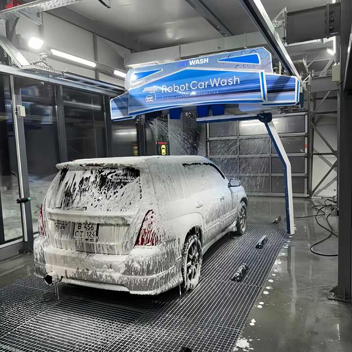 Car Wash Machine - Automatic Touchless Compact for Gas Station, WiFi ...