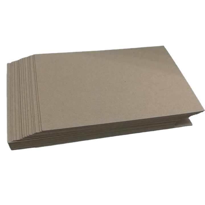 400gsm A4 Size Thin Cardboard Grey Paper Board in Roll