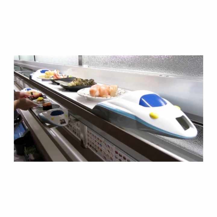 Rotary Sushi Conveyor Belt Shinkansen Sushi Train Food Delivery System ...